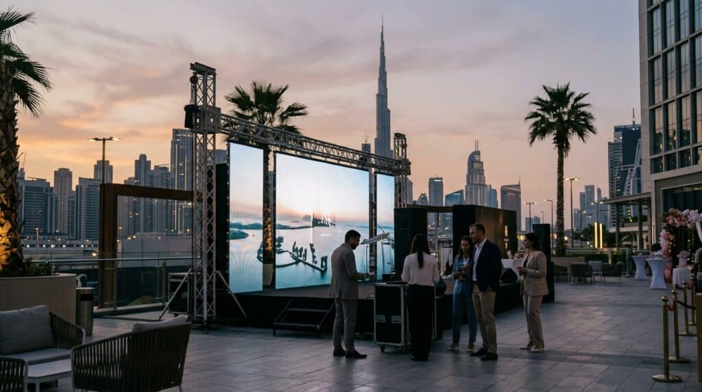 Best Outdoor LED Displays For Events Dubai Complete Guide