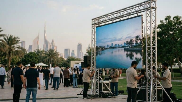 Best Outdoor LED Displays For Events Dubai Complete Guide